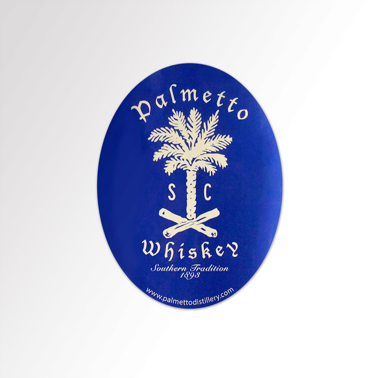 PALMETTO WHISKEY STICKER – Palmetto Distillery